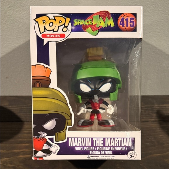 Funko | Toys | Funko Pop 45 Space Jam Marvin The Martian | Poshmark